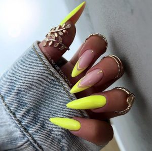 Neon Yellow Nails Designs - 25 Bright Ideas - Emerlyn Closet